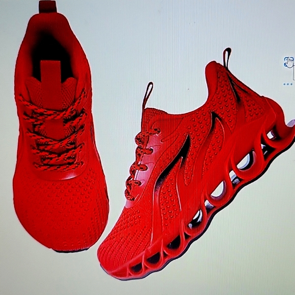 MOSHA BELLE | Shoes | Misha Belle Red Black Boy Girl Running Shoes ...